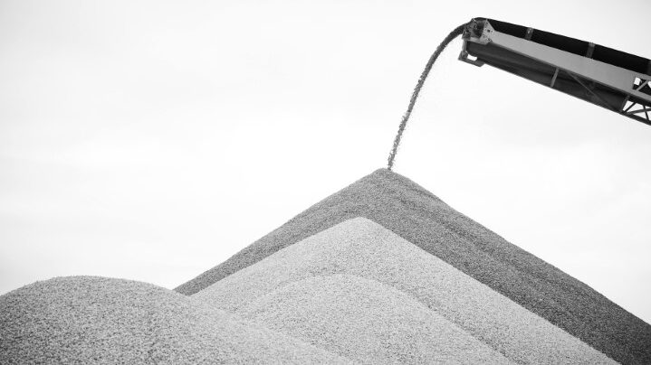 Crushed Aggregates Including Sand and Gravel